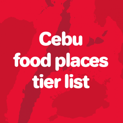 Create a Cebu Food Places Tier List - TierMaker