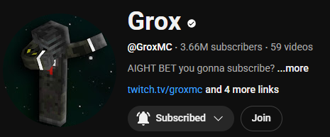 Create a GroxMc video tierlist Tier List - TierMaker