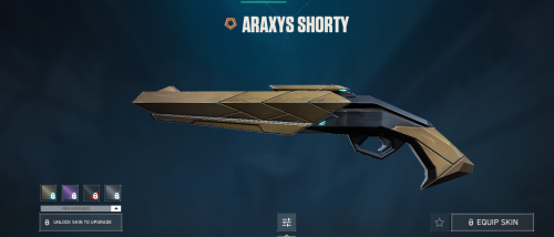 Create a Valorant shorty skins Tier List - TierMaker