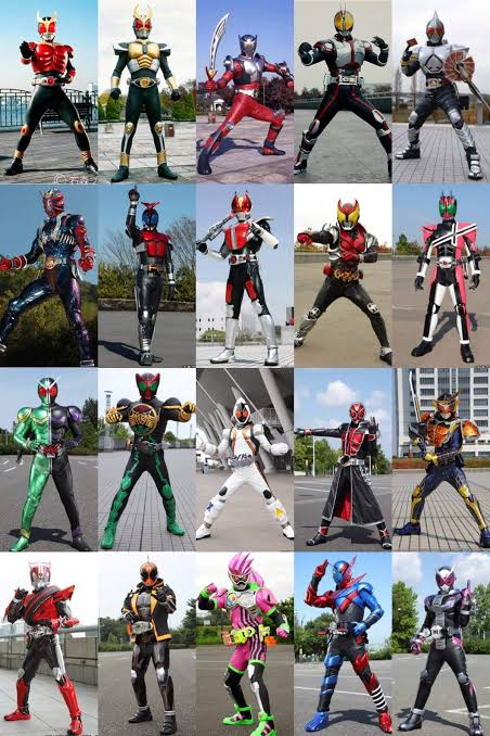 Kamen riders Tier List (Community Rankings) - TierMaker