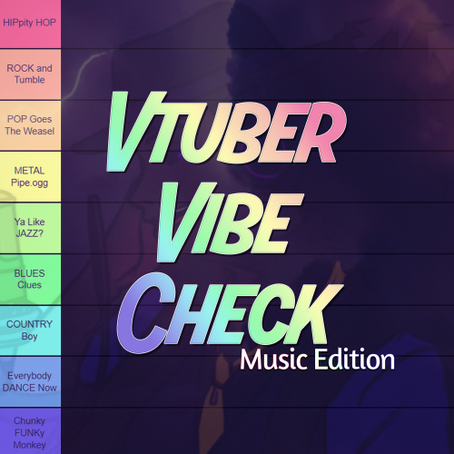 Create a VTuber Vibe Check [Music Edition] Tier List - TierMaker