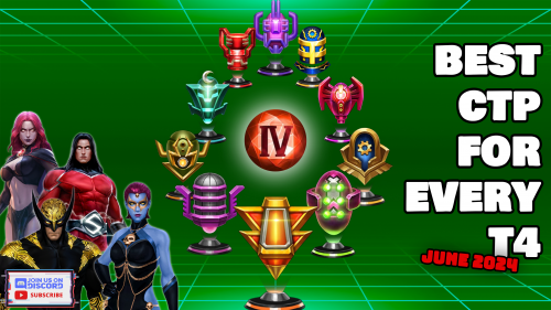 BEST CTP FOR EACH T4 CHARACTER | Marvel Future Fight Tier List ...