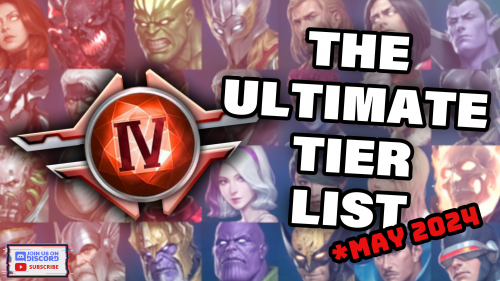 Create a T4 TIER LIST -MAY 2024 -By Deathproof -Marvel Future Fight ...
