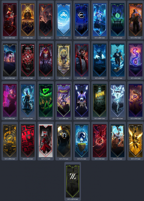 Create a TIERLIST CARDS CAPSULAS VCT Tier List - TierMaker