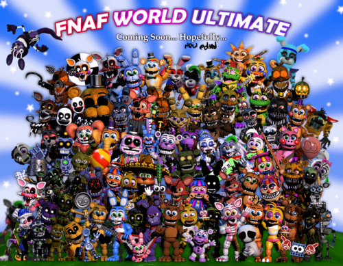 Create a FNaF World Ultimate New Characters Updated Tier List - TierMaker