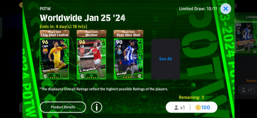 eFootball POTW Worldwirde 25 Januari 2024 Tier List (Community Rankings ...