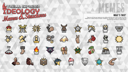 Create a RIMWORLD IDEOLOGY MEMES Tier List - TierMaker