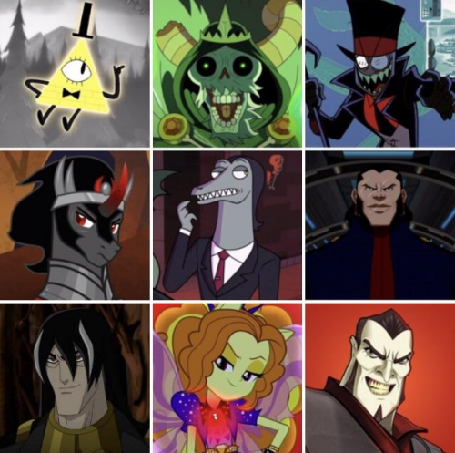 Create a The Ultimate Cartoon and TV Show Villains Tier List - TierMaker