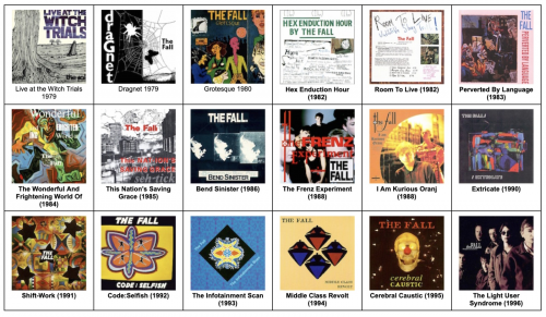 Create a Albums by The Fall Tier List - TierMaker