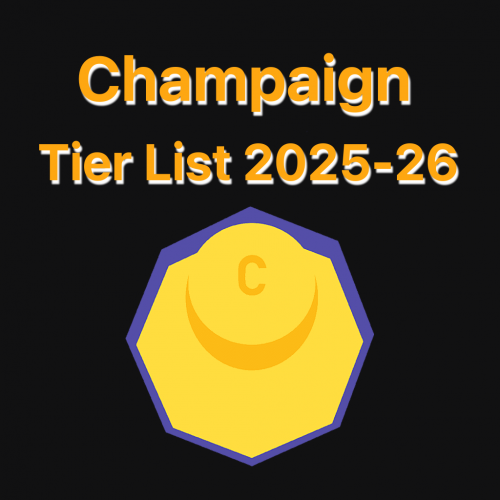 Create a UIUC Smash Ultimate 2025-2026 Tier List - TierMaker