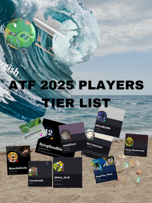 Create a ATF 2025 Players Tierlist Tier List - TierMaker