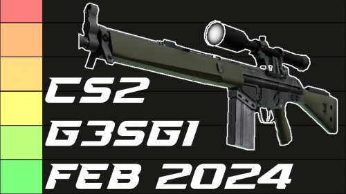 Counter-Strike 2 (CS2): All G3SG1 Skins (Feb 2024) Tier List (Community ...