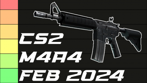 Counter-Strike 2 (CS2): All M4A4 Skins (Feb 2024) Tier List (Community Rankings) - TierMaker