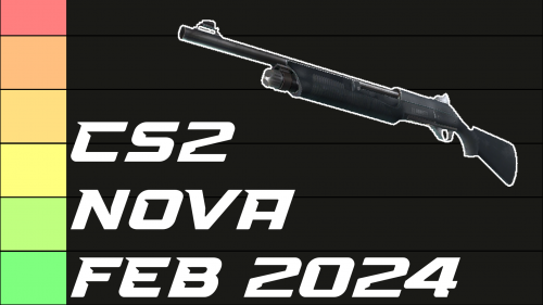 Counter-Strike 2 (CS2): All Nova Skins (Feb 2024) Tier List (Community ...