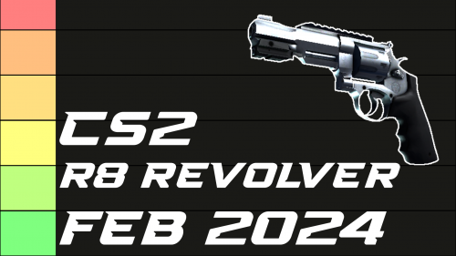 Create a Counter-Strike 2 (CS2): All R8 Revolver Skins (Feb 2024) Tier ...