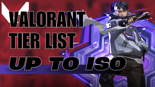 Create a VALORANT Agents - Including ISO Tier List - TierMaker