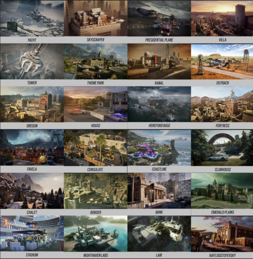 All Rainbow Six Siege Maps Tier List (Community Rankings) - TierMaker