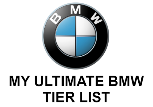 Create a ULTIMATE BMW TIER LIST Tier List - TierMaker