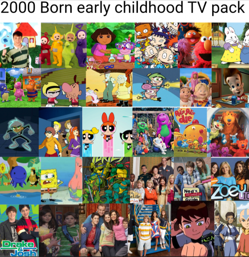 Create a 90s & 2000s Childhood TV Shows Tier List - TierMaker