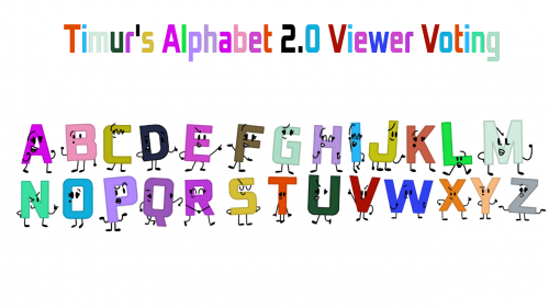 Create a Timur's Alphabet 2.0 Character Tier List - TierMaker