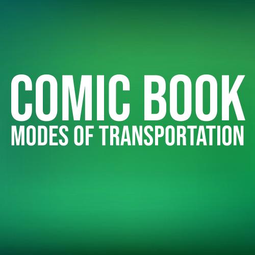 Create a Comic Book Modes of Transportation Tier List - TierMaker