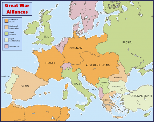 Create a WWI country performance Tier List - TierMaker