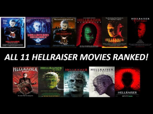 Create a Hellraiser Franchise Ranking Tier List - TierMaker