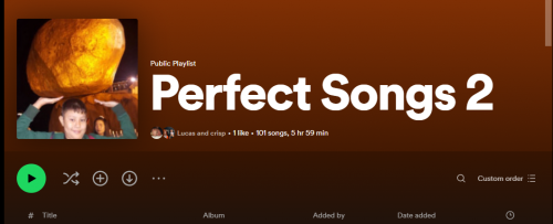 perfect songs playlist 2 Tier List (Community Rankings) - TierMaker