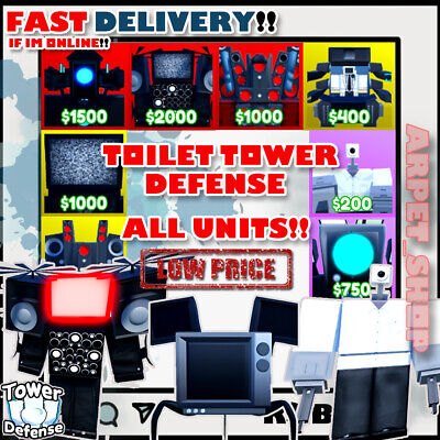 Create a Toilet tower defence Tier List - TierMaker