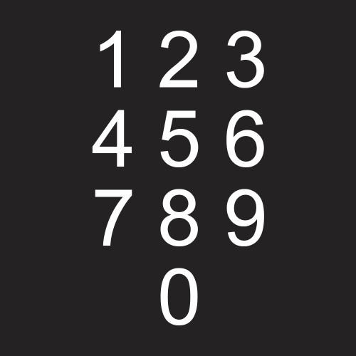 Create a Numbers 0-9 Tier List - TierMaker