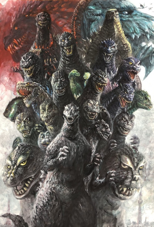 Create a All Godzilla's to date (1954-2024) Alignment Chart - TierMaker