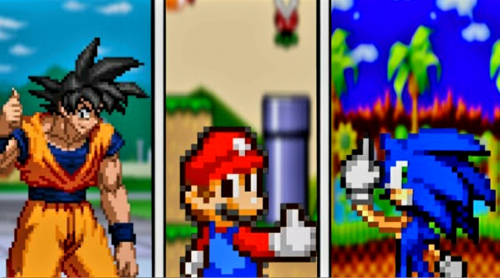 Create a Mario X Sonic x Goku X Godzilla Pivot Animation by Leviathan ...