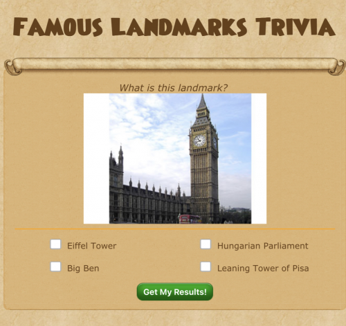 W101 Famous Landmark Trivia Tier List (Community Rankings) - TierMaker