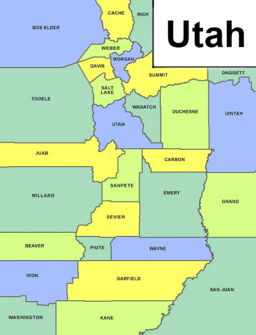 Create a Utah Counties Tier List - TierMaker