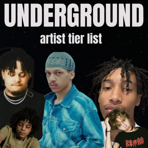 Create a Underground artist Tier List - TierMaker
