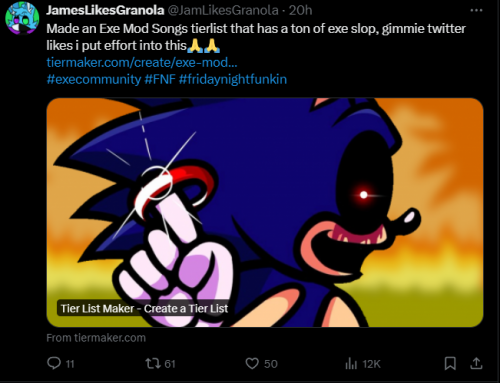 Create a exe teir list Tier List - TierMaker