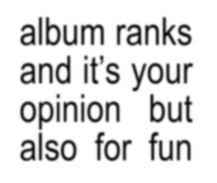 Create a album ranking . Tier List - TierMaker