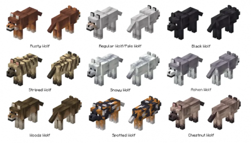 Create a Minecraft Dogs Tier List - TierMaker