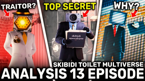 Create a All Skibidi Toilet analysis YouTubers all universes!! Tier List - TierMaker