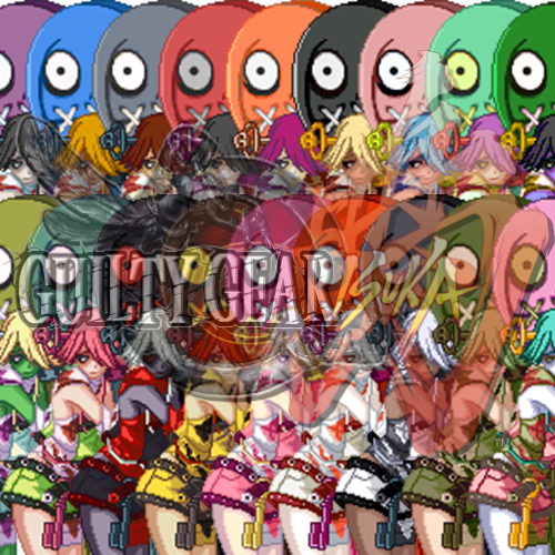 Create a Guilty Gear Isuka A.B.A Color Palettes Tier List - TierMaker