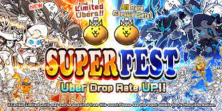 Create a Battle cats Superfest Main Ubers + Legend (Version 13.2) Tier ...