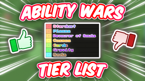 Ability Wars Abiltiies (pt. 1) Tier List (Community Rankings) - TierMaker