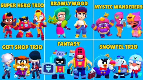 Brawl Stars Trio Ranked Tier List (Community Rankings) - TierMaker