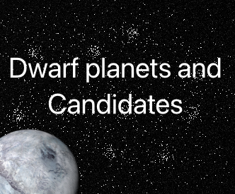 Create a Dwarf Planet And Candidates Tier List - TierMaker