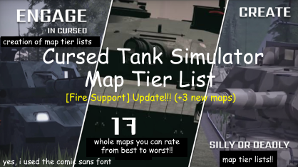 Cursed Tank Simulator Maps Tier List (Community Rankings) - TierMaker
