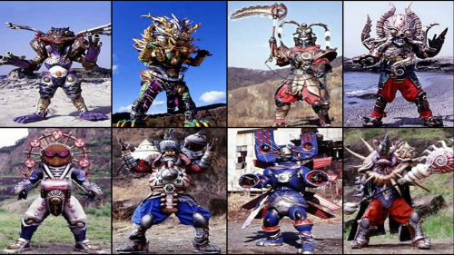 Create a All Power Rangers Ninja Storm Monster Designs Tier List ...