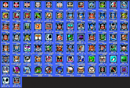 Create a 8-bit Mega Man Stage Music: MM1-6 + MM9-10 Tier List - TierMaker