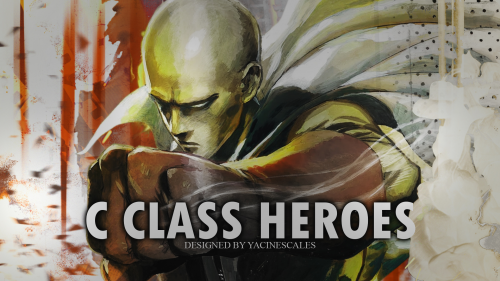 Create a C Class Heroes in OPM Colored Tier List - TierMaker