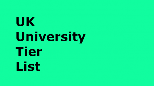 UK University Tier List (Community Rankings) - TierMaker