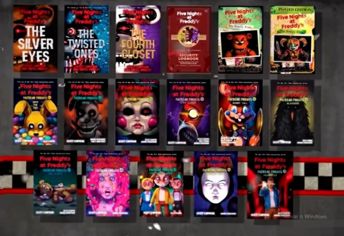 Create a Fnaf books Tier List - TierMaker